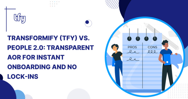 Transformify (TFY) vs. People 2.0: Transparent AOR for